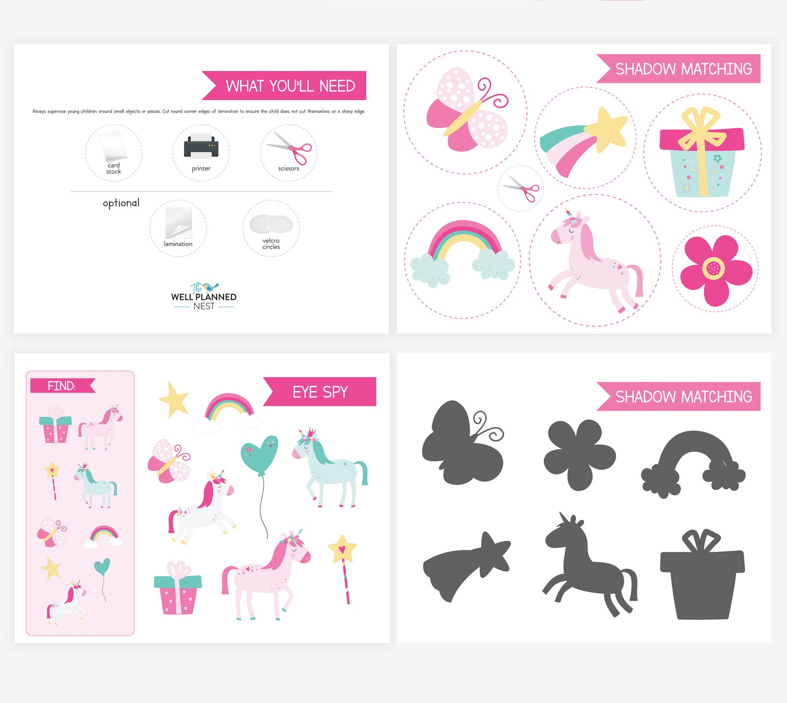 Unicorn Busy Book for Kids Educational Resources Homeschool - Etsy Canada