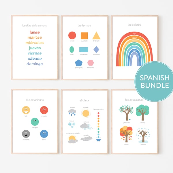 Spanish Homeschool - Etsy