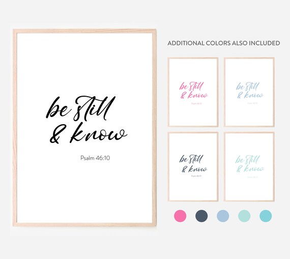 Bible Verse Wall Art Scripture Posters Church Christian - Etsy