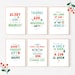Christmas Bible Verse Printable Scripture Kids Wall Art Posters Church ...