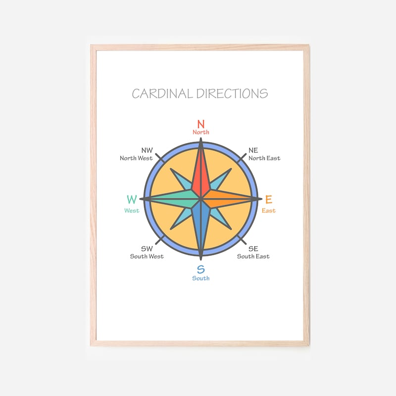 Cardinal Direction - Etsy