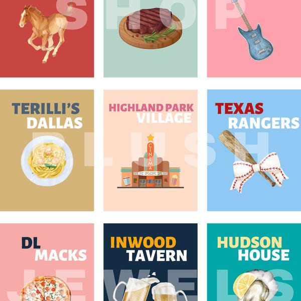 Dallas Smu Prints - Etsy