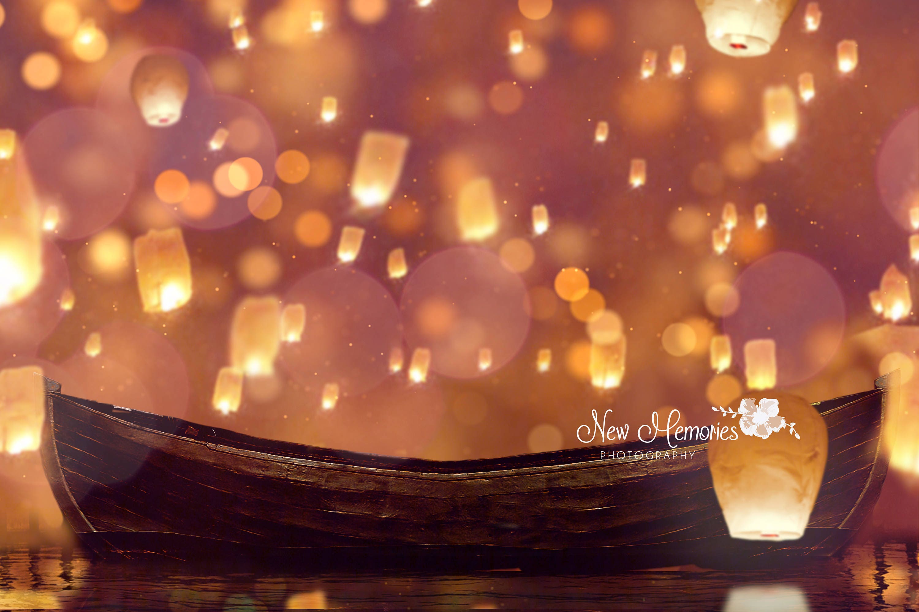 Tangled Background Lanterns