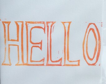 Just to say hello | Etsy