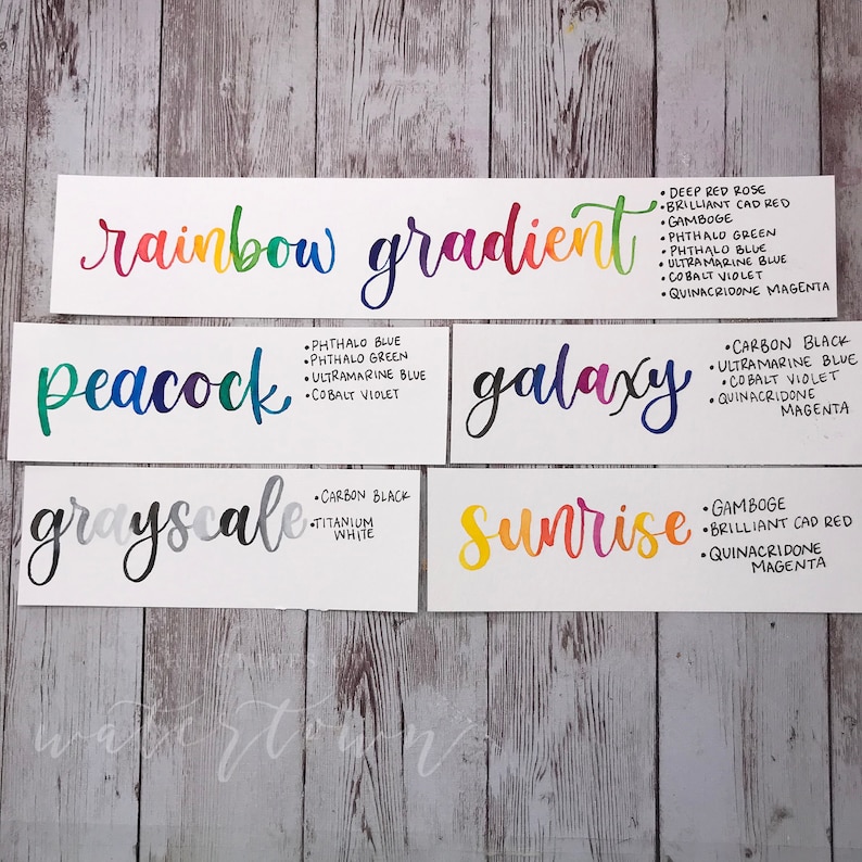 Calligraphy Sign Brush Lettering Custom Lettering Custom | Etsy