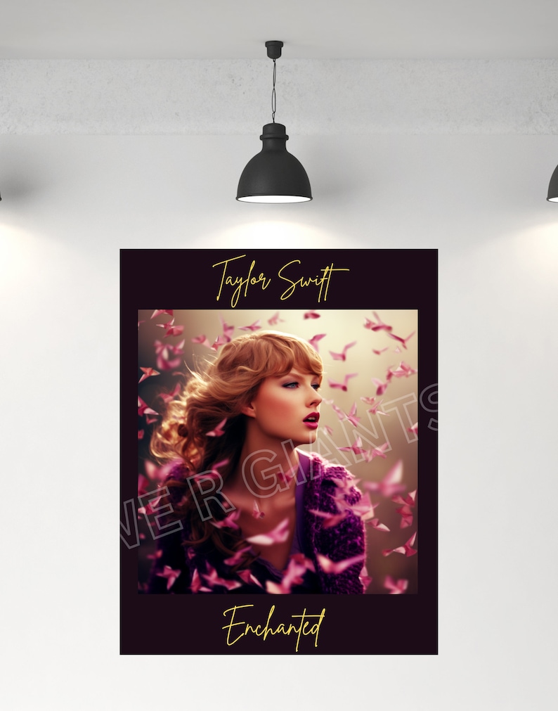 Taylor Swift Enchanted Song Glossy Art Print 11x14 Great Gift - Etsy