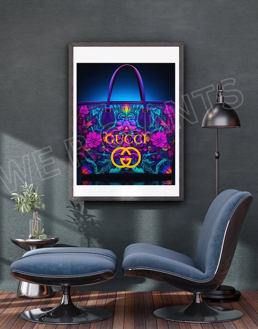 Gucci Art Wall Decor Luxury Fashion Print, Designer Poster, Fashion ...