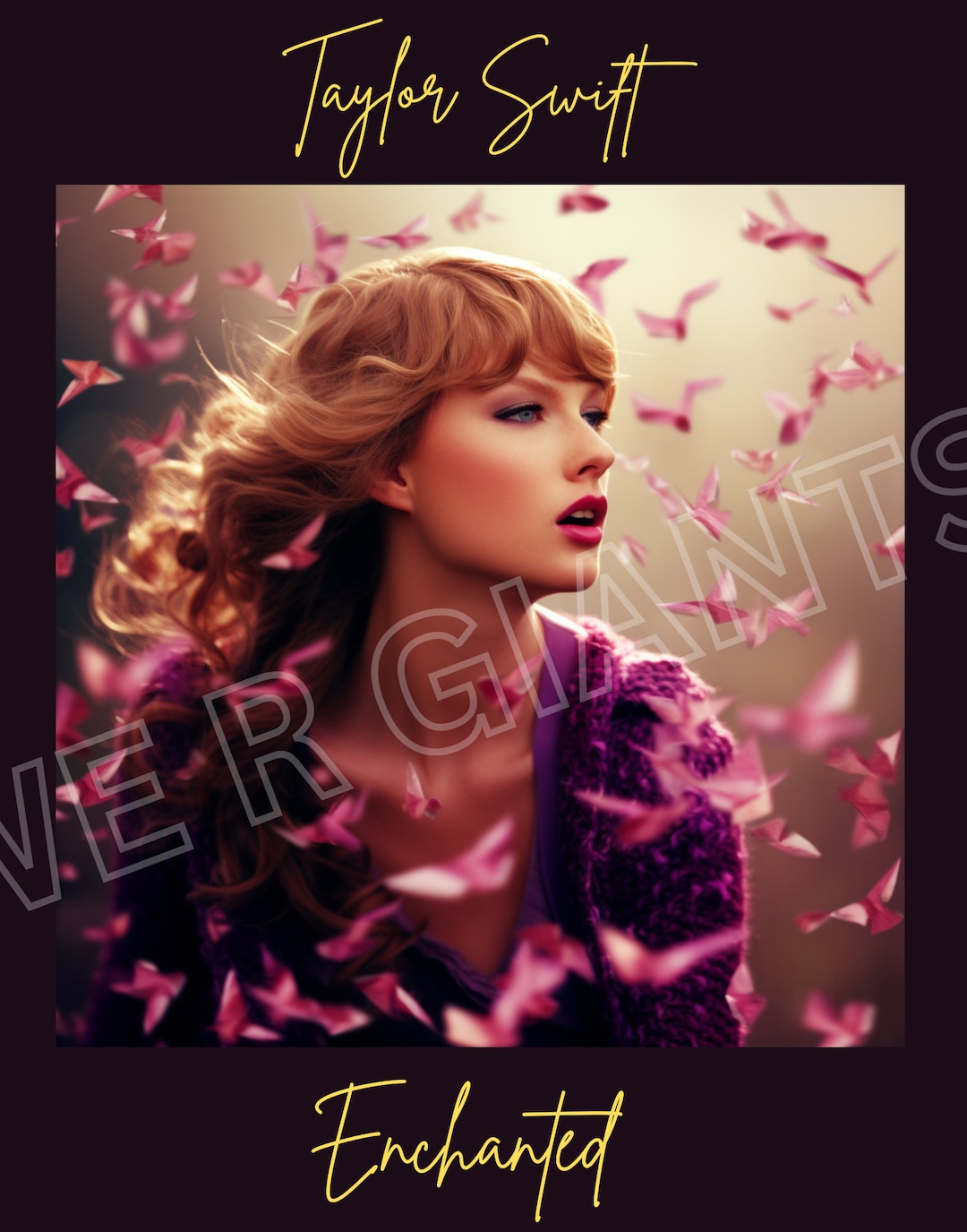 Taylor Swift Enchanted Song Glossy Art Print 11x14 Great Gift - Etsy