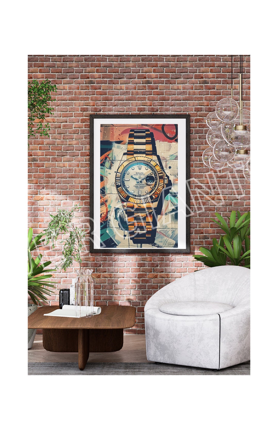 Luxury Watch Art Print 11x17 Wall Decor Art Trendy Fashion Art by ...