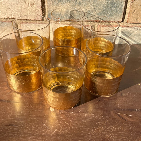 Vintage Cut Glass Old Fashion Glasses - Etsy