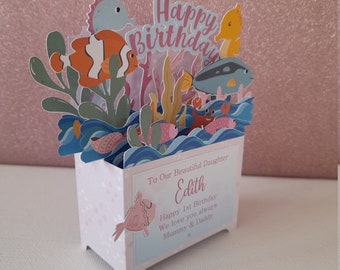 Fish Birthday Card - Etsy