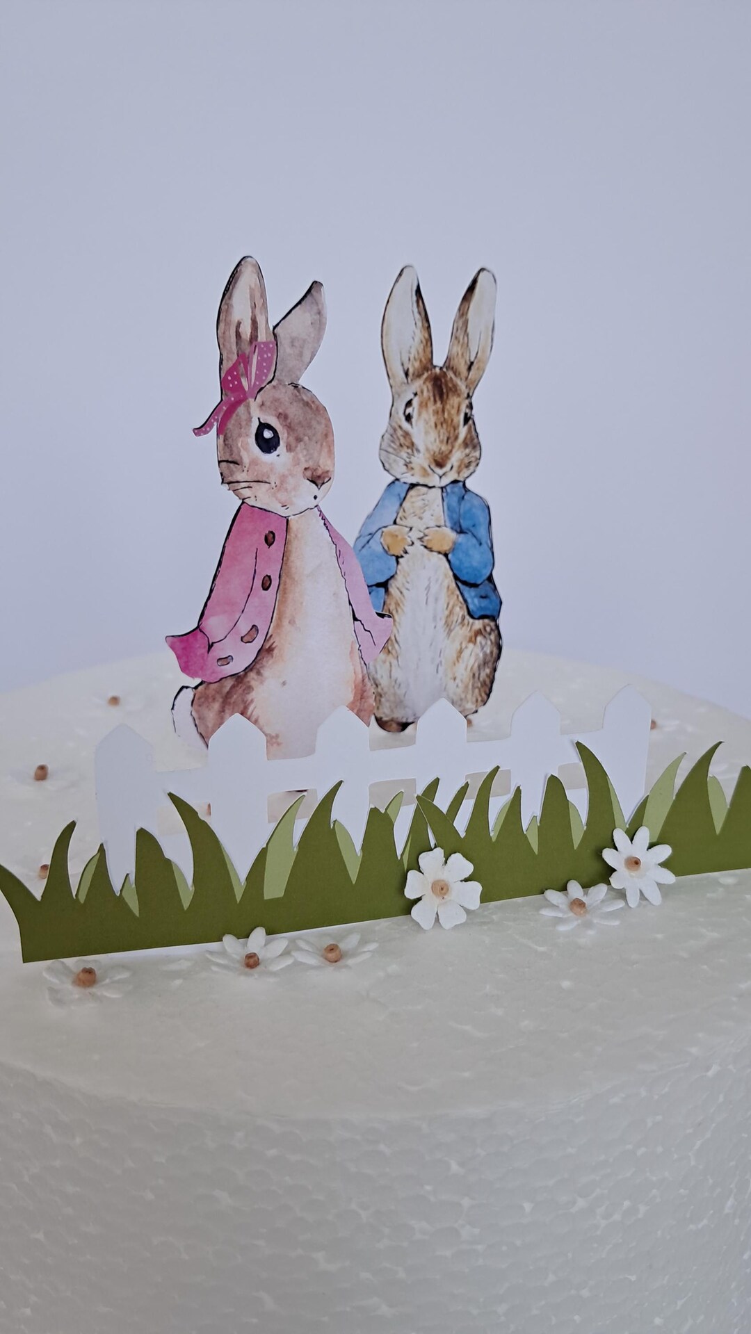 Peter Rabbit / Flopsy Rabbit & Friends Cake Toppers Set - Etsy UK