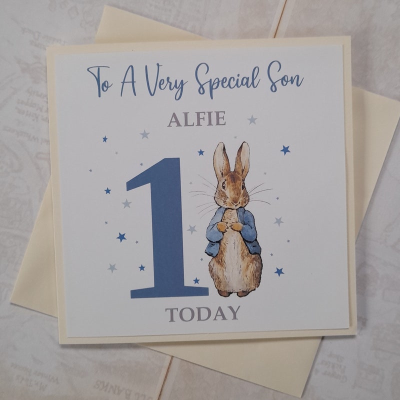 Peter Rabbit Card - Etsy UK
