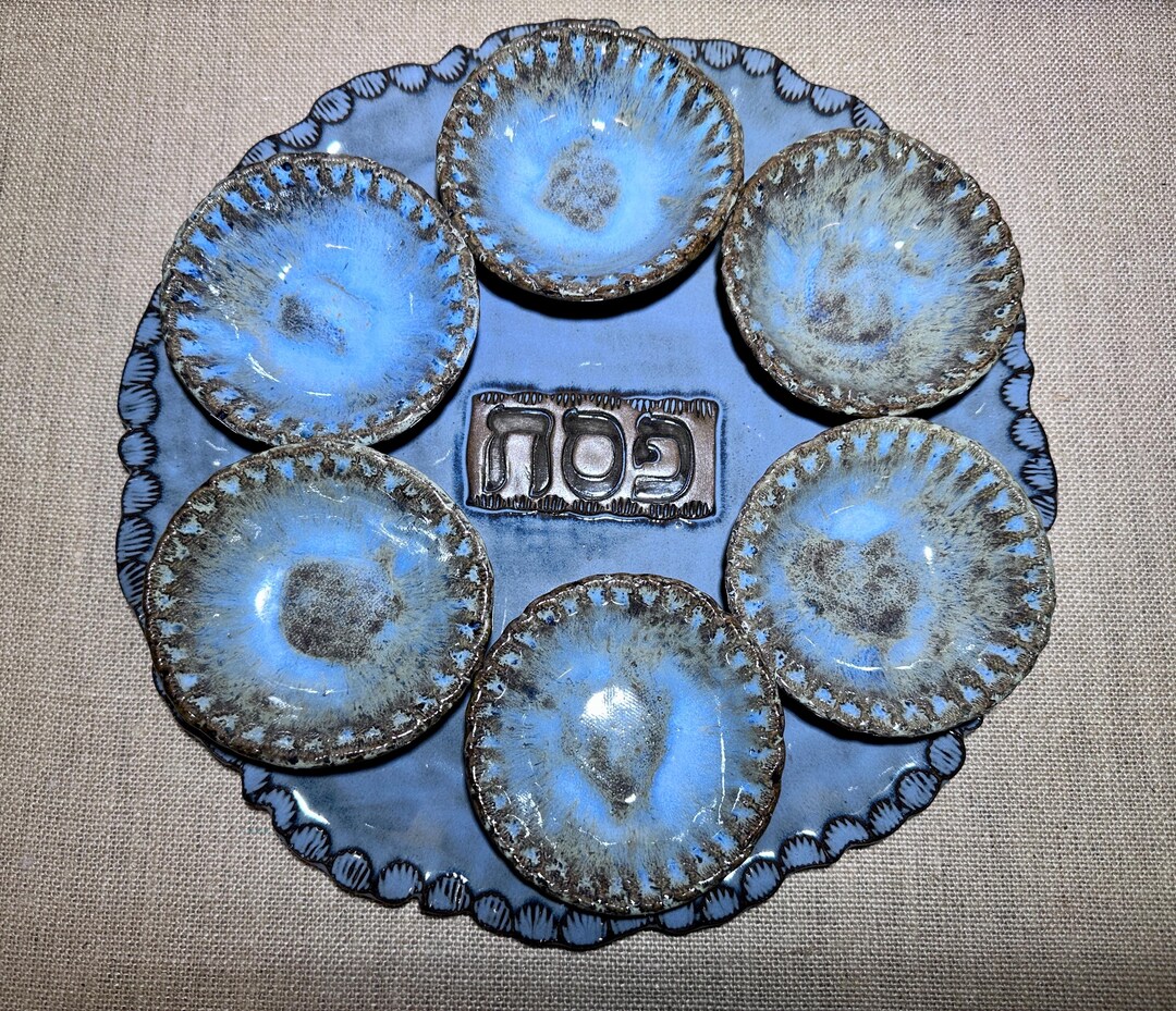 Handmade Passover Seder Plate. Passover Plate. Pessach Plate. Passover ...