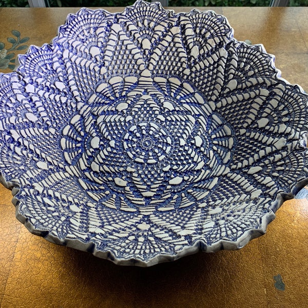 Lace Pottery - Etsy
