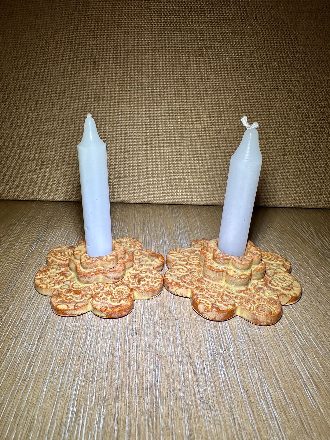 Shabbat Candlesticks. Sabbath Candlesticks. Ceramic Candlesticks ...