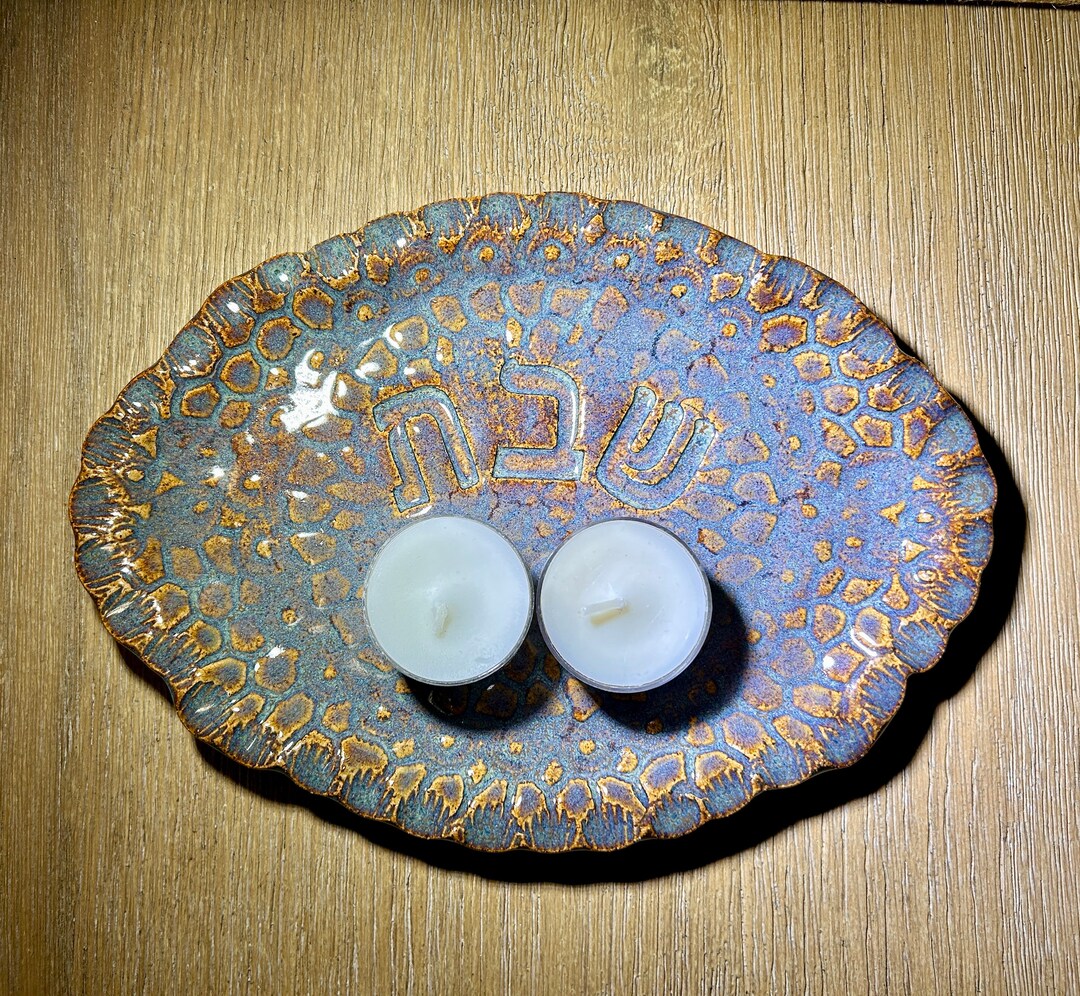Shabbat Tea Light Candle Holders. Handmade Sabbath Candlesticks ...