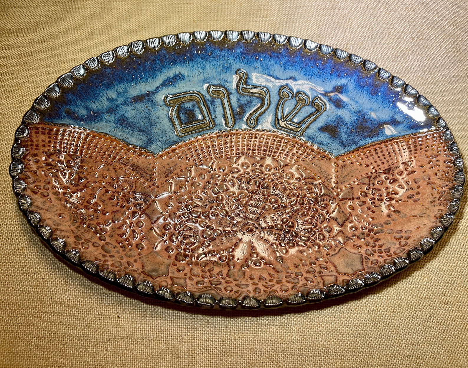 Shabbat Challah Plate. Sabbath Platter. Challah Platter. - Etsy