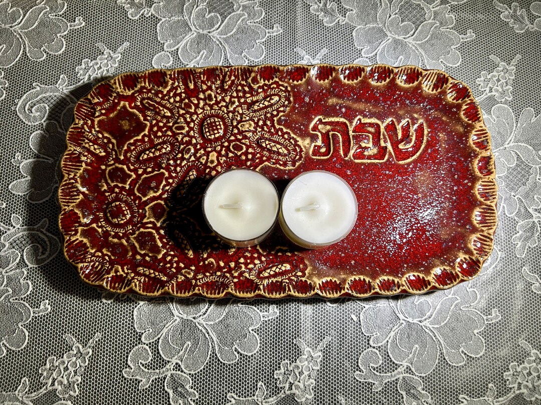 Shabbat Tea Light Candle Holders. Handmade Sabbath Candlesticks ...