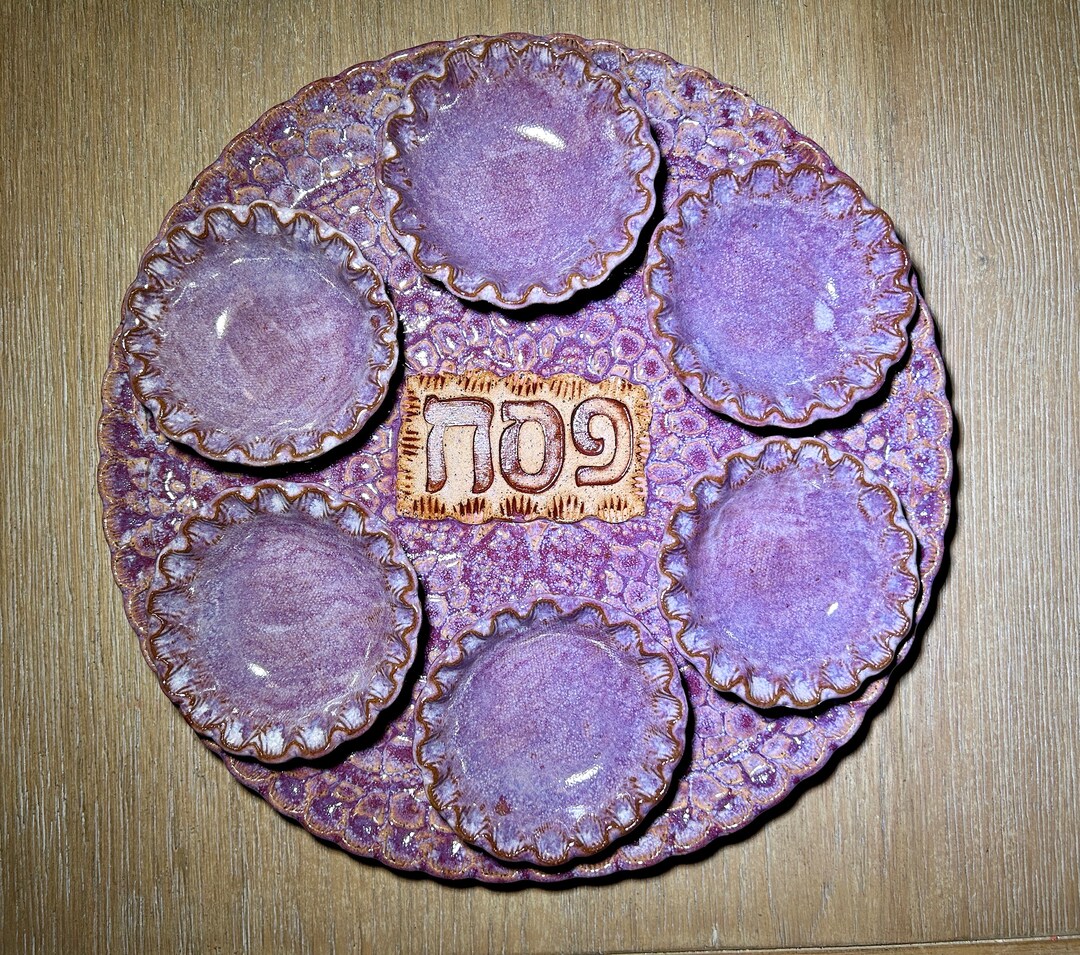 Handmade Passover Seder Plate. Passover Plate. Pessach Plate. Passover ...