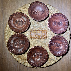 Handmade Passover Seder Plate. Passover Plate. Pessach Plate. Passover ...
