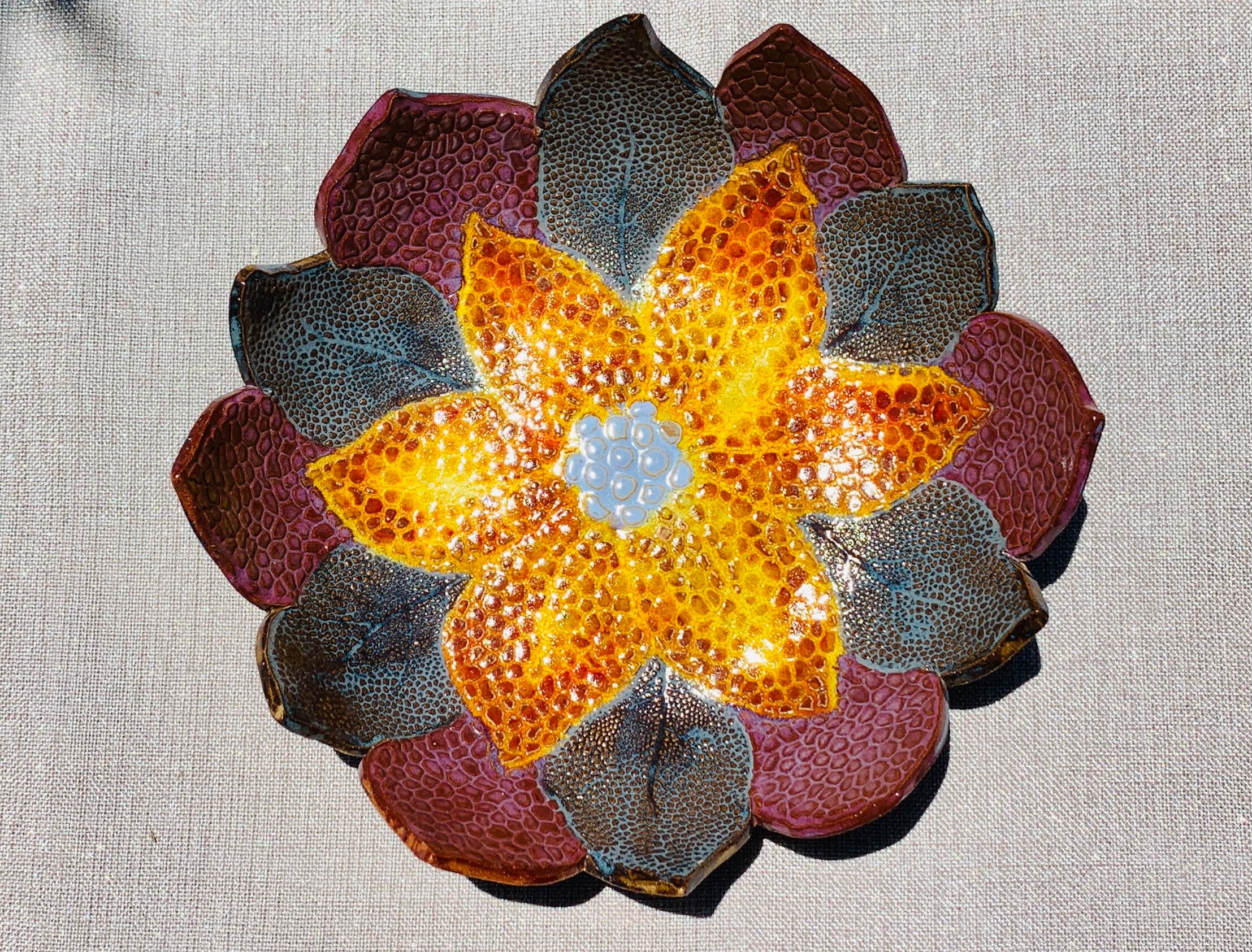 Ceramic Flower Bowl. Handmade Flower Bowl. Handmade Ceramic | Etsy