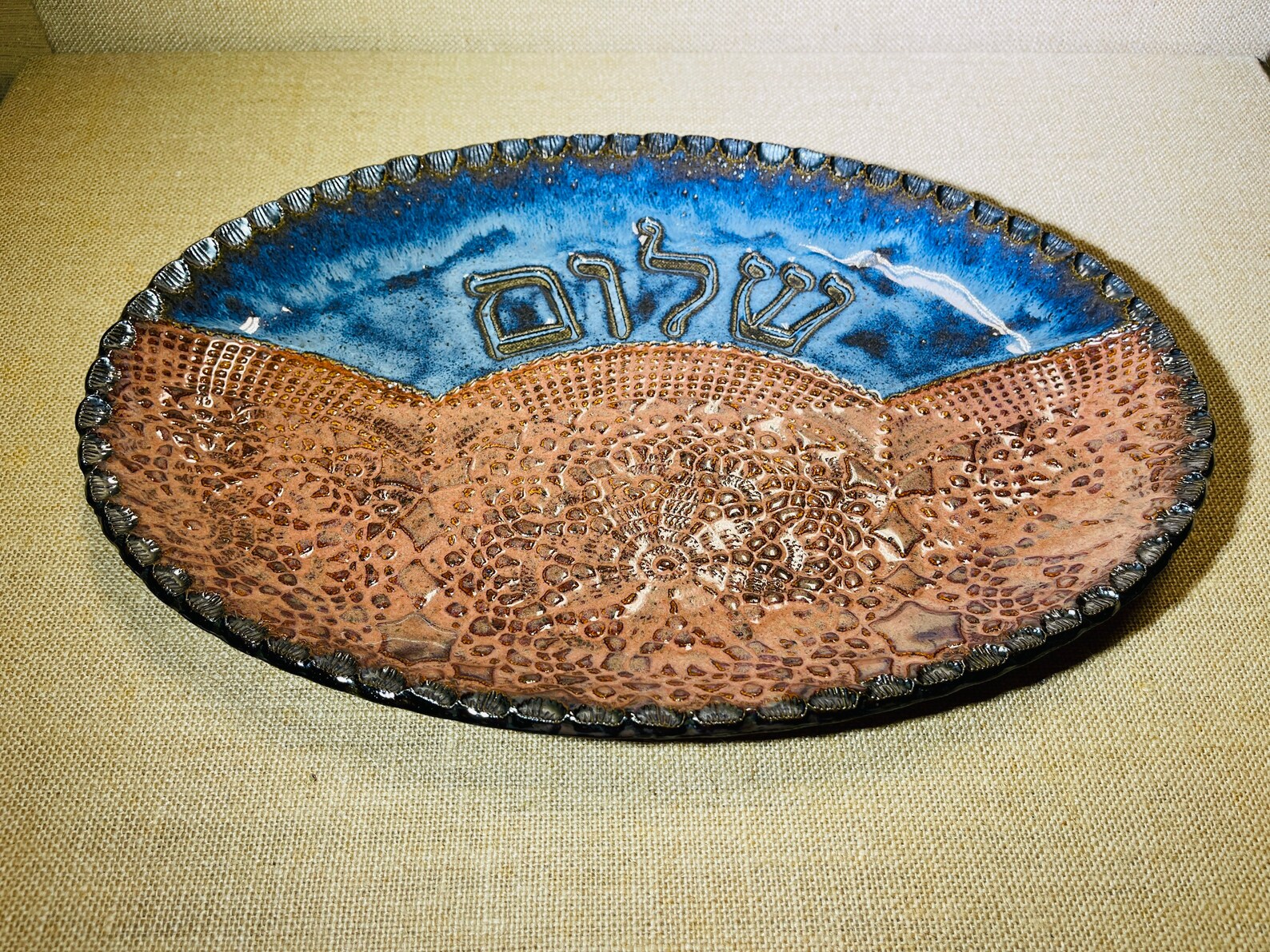 Shabbat Challah Plate. Sabbath Platter. Challah Platter. - Etsy