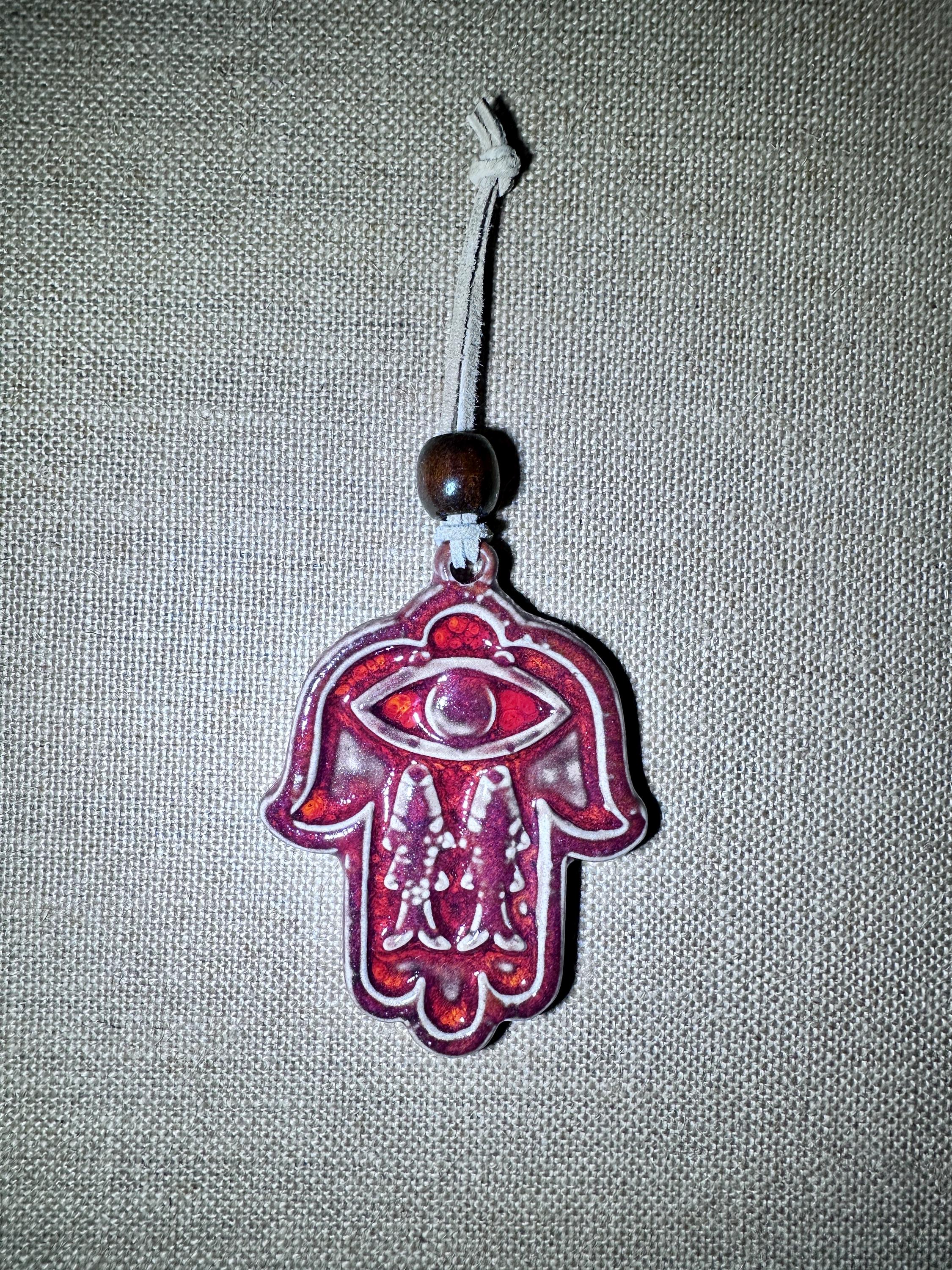 Ceramic Hamsa. Handmade Hamsa. Hamsa Wall Decor. Hamsa Emulate. Hamsa ...
