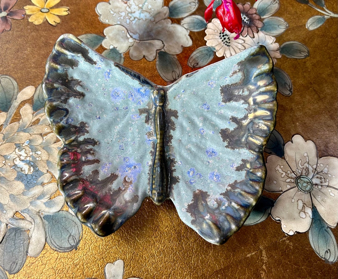 Handmade Ceramic Butterfly. Ceramic Butterfly. Butterfly Dish. - Etsy