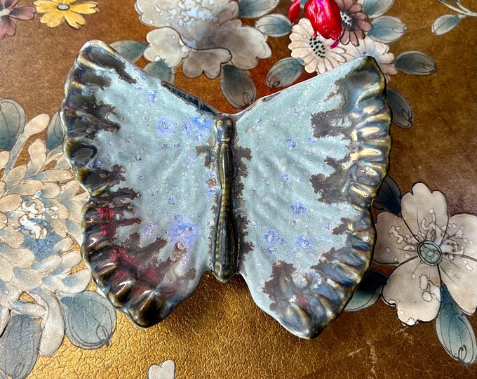 Handmade Ceramic Butterfly. Ceramic Butterfly. Butterfly Dish ...