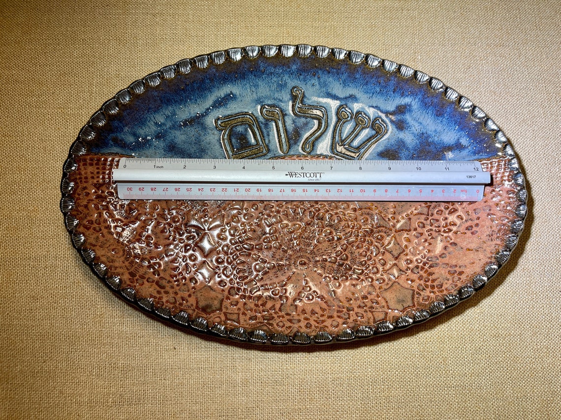 Shabbat Challah Plate. Sabbath Platter. Challah Platter. - Etsy