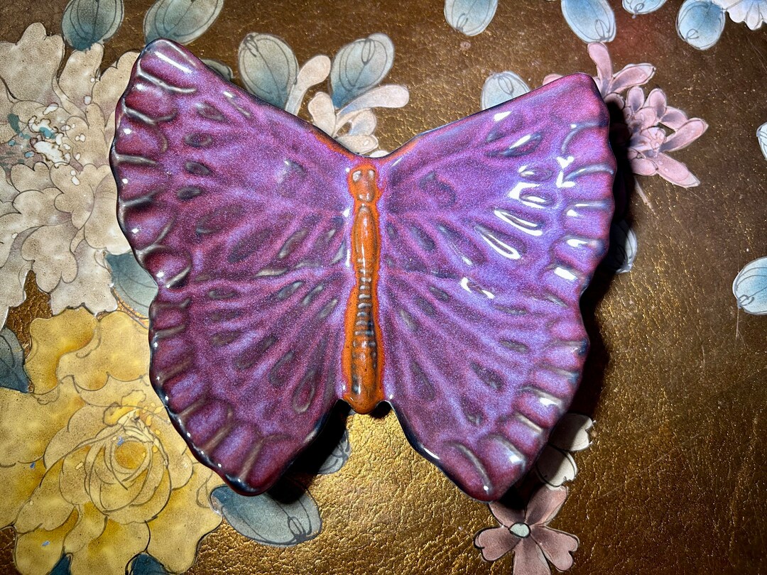 Handmade Ceramic Butterfly. Ceramic Butterfly. Butterfly Dish ...