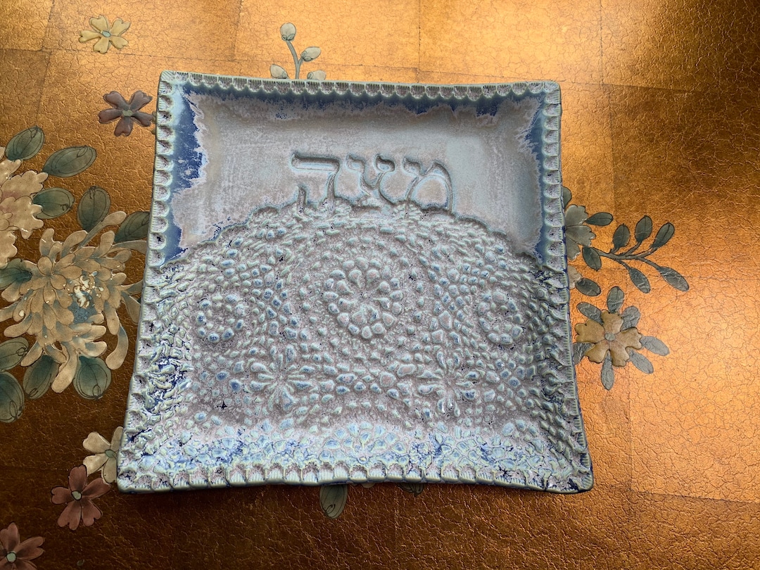 Immediate Shipping Matzah Plate. Matzo Plate. Passover Plate. Matzah ...