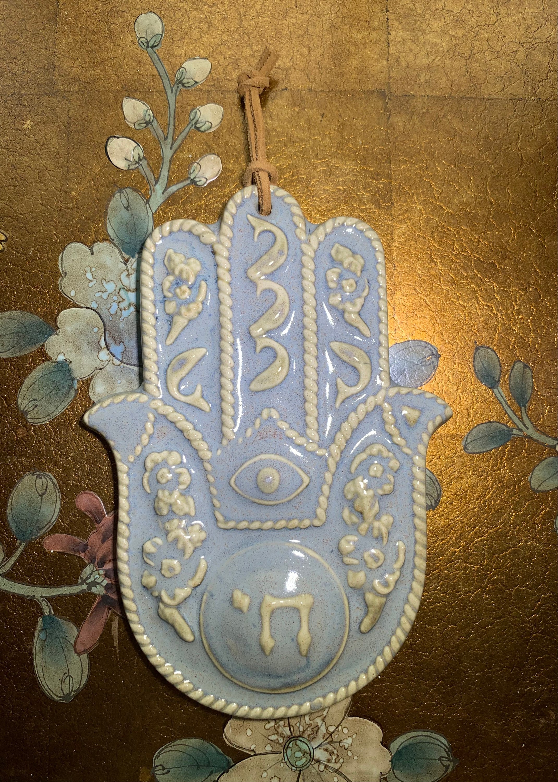 Hamsa Hand Wall Decor Hamsa Blessing Jewish Home Blessing - Etsy