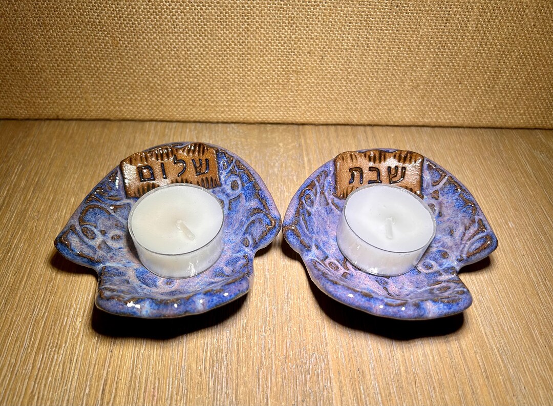 Shabbat Shalom Hamsa Tea Light Candle Holders. Hamsa Tea Light Candle ...