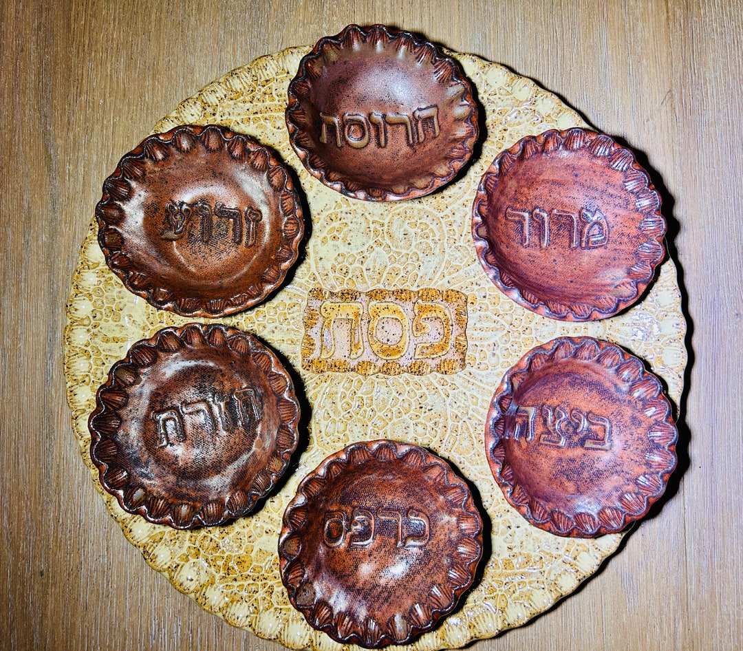 Handmade Passover Seder Plate. Passover Plate. Pessach Plate. Passover ...
