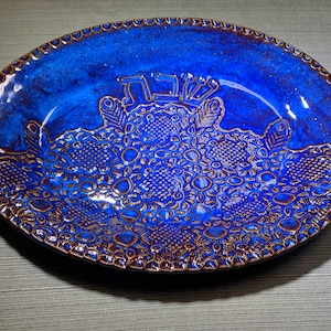 Handmade Ceramic Shabbat Challah Platter. Shabbat Centerpiece. Challah ...