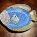 Ocean Art. Ceramic Fish Plate. Fish Platter. Handmade Ceramic Fish ...