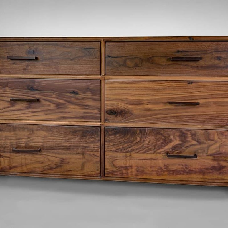 Walnut Dresser - Etsy