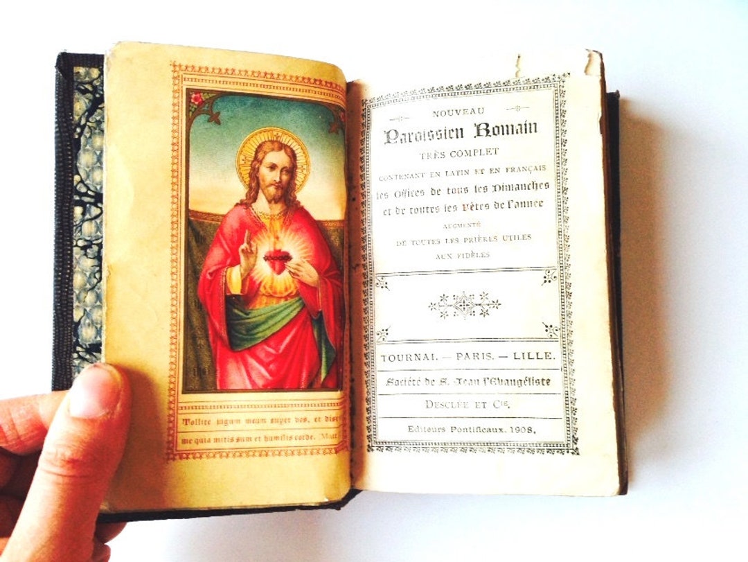 Used Book French Missal Roman Catholic Church for Mass 1908 1910 ...