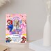 Super Mario Princess Birthday Invitation Card, Super Mario Bros, Mario ...