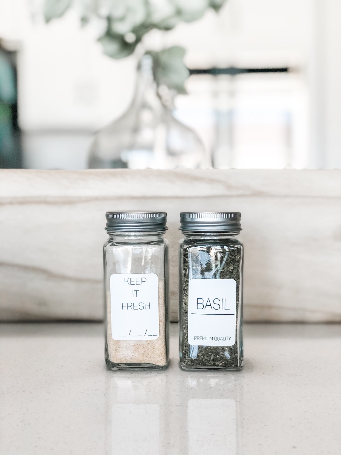 Keep It Fresh Spice Jar Expiration Date Labels Waterproof | Etsy