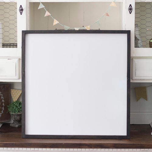 Farmhouse Framed Chalkboard Home Office Chalkboard Rustic - Etsy