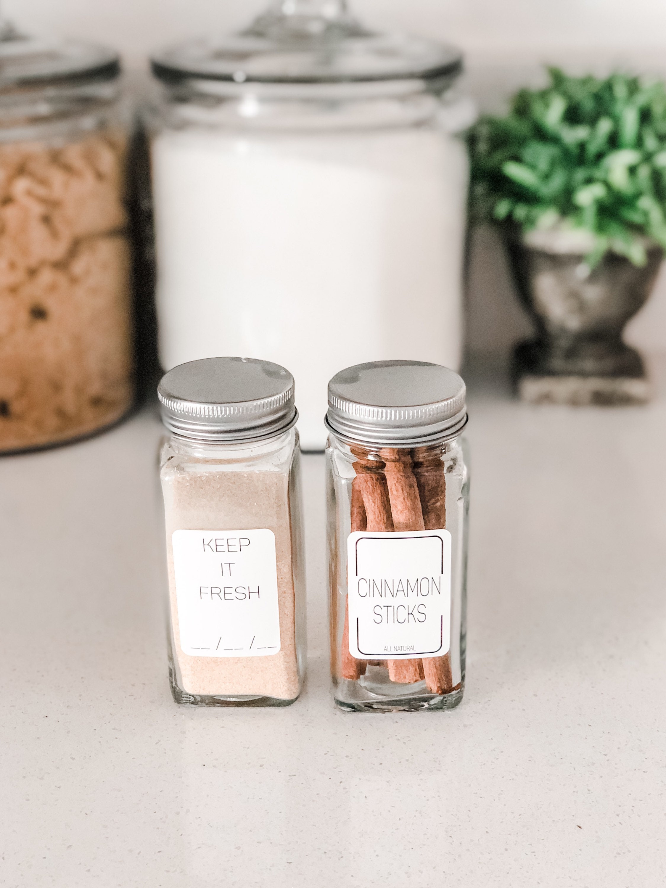 Keep It Fresh Spice Jar Expiration Date Labels Waterproof | Etsy