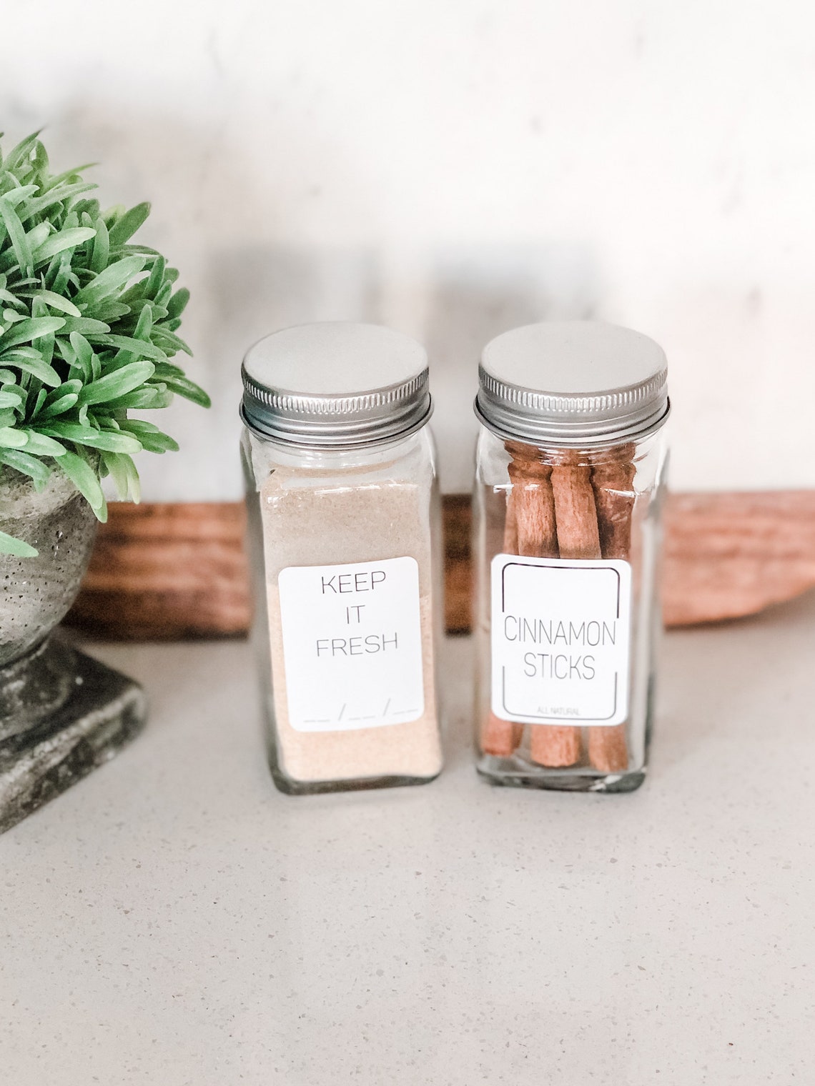 Keep It Fresh Spice Jar Expiration Date Labels Waterproof | Etsy