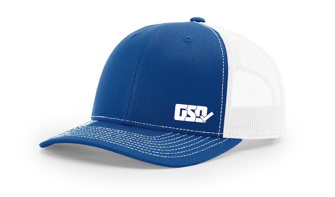 Get Shit Done LEFTY Mesh Snap Back Hat -royal / White - "mr. Robinson ...