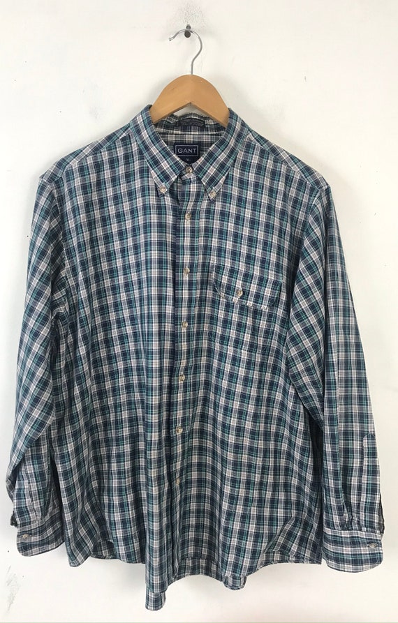 Blue green plaid tartan - Gem