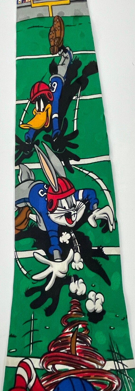 1993 Looney Tunes Football Tie, Vintage Looney Tunes … - Gem