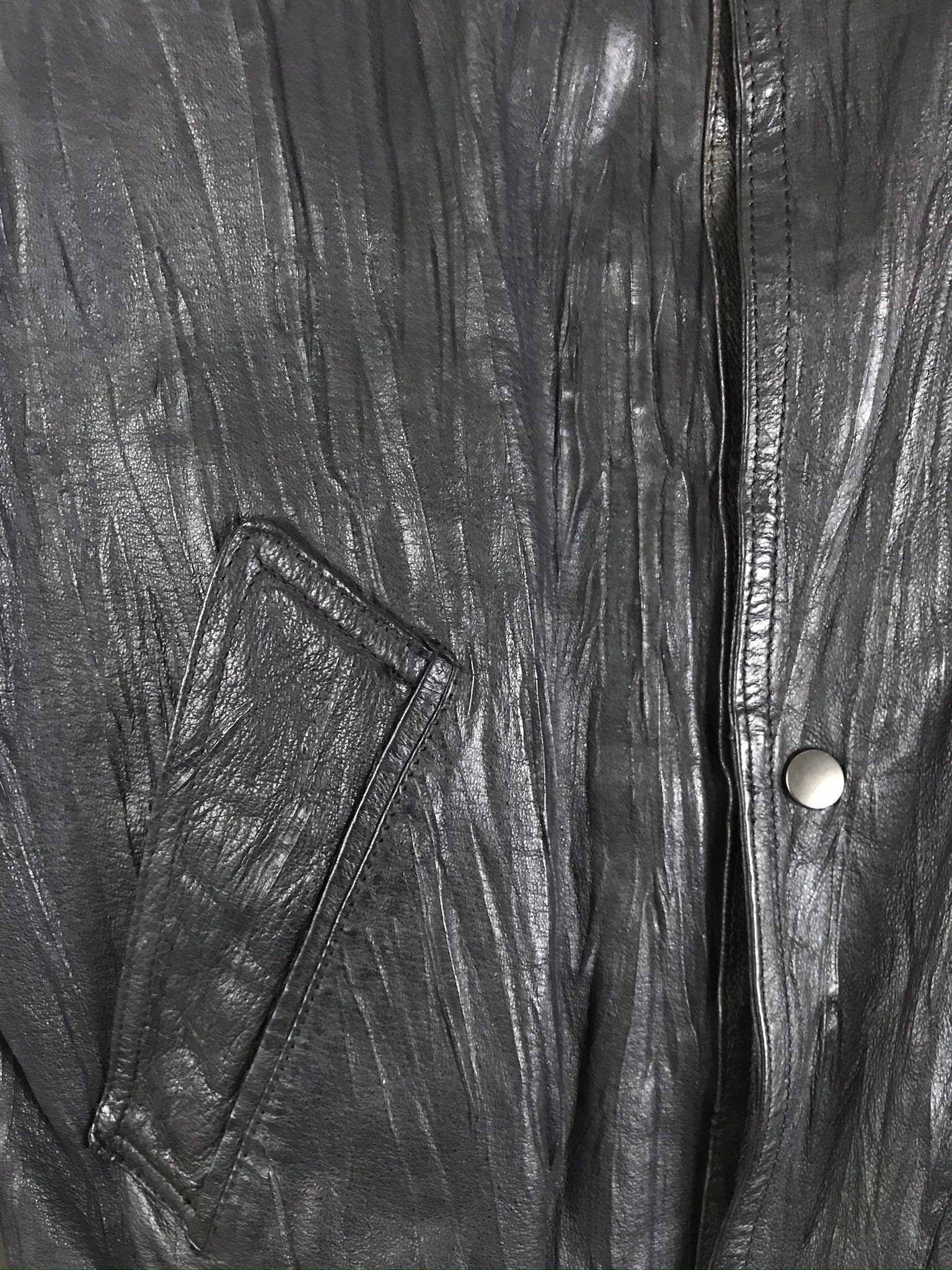 Black Leather Jacket Texture