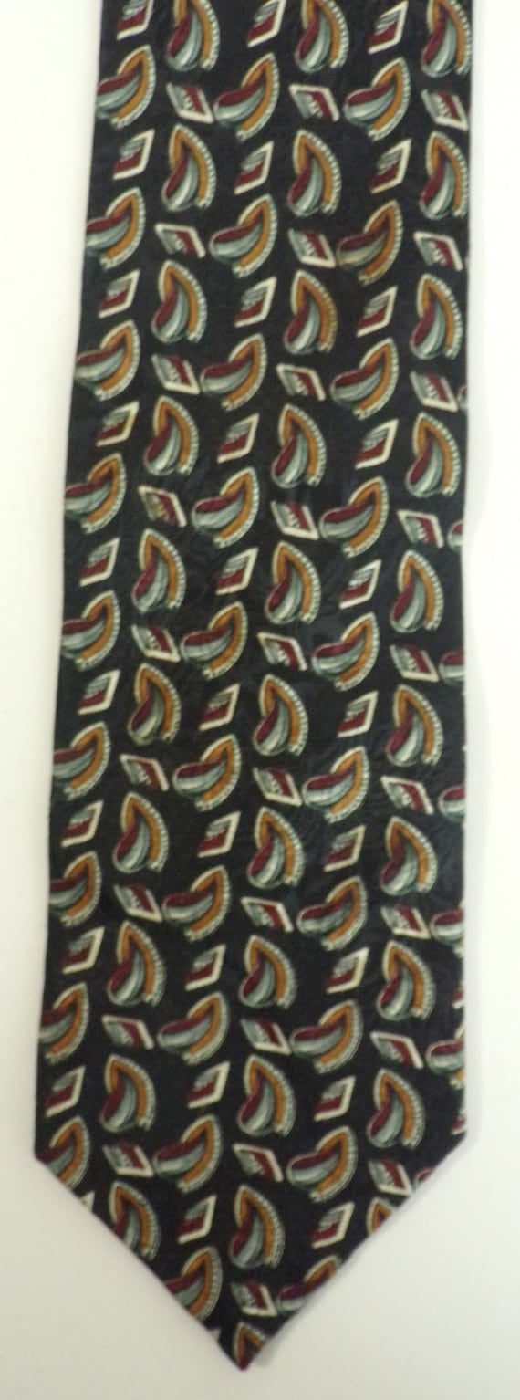 Abstract vintage tie - Gem